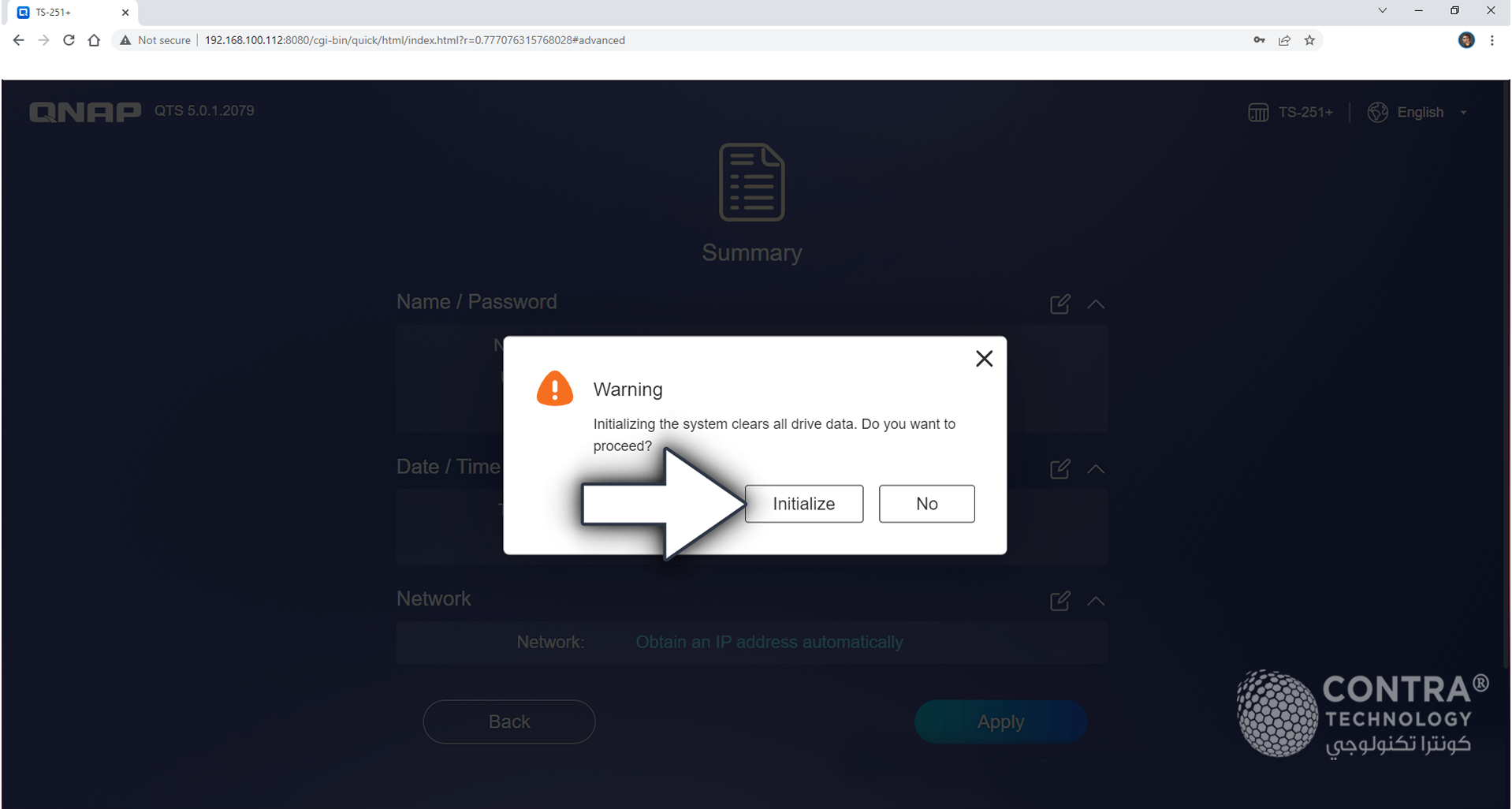 QNAP: How to Install QTS OS on Your NAS - Contra Technology